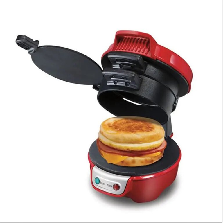3-in-1 Breakfast Sandwich Maker, Hamburger maker & Egg Cooker